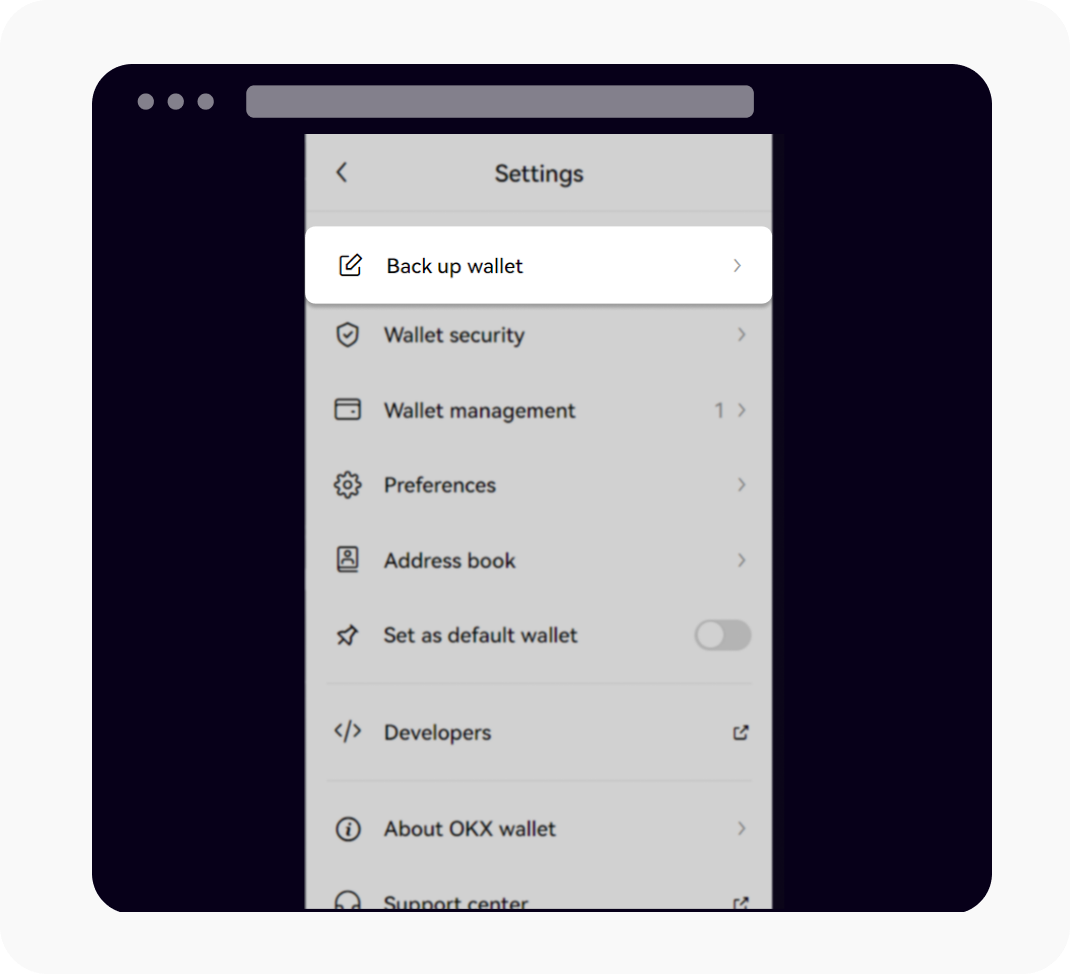 How do I manage my wallet? (web) | OKX