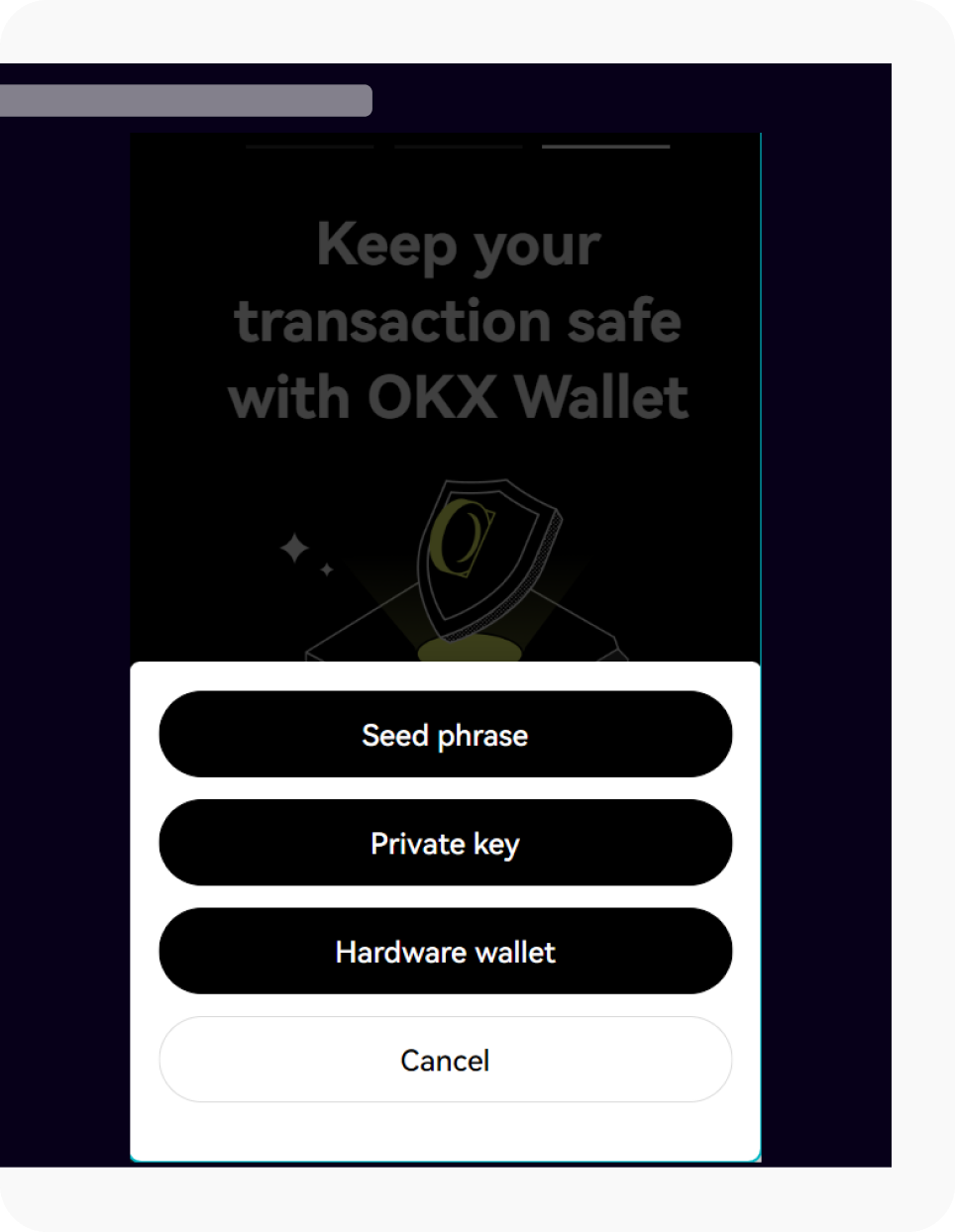How do I create/import an OKX wallet? | OKX