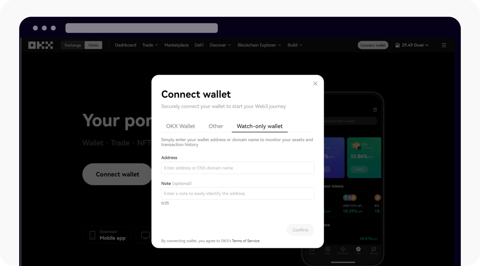 How do I manage my wallet? (web) | OKX